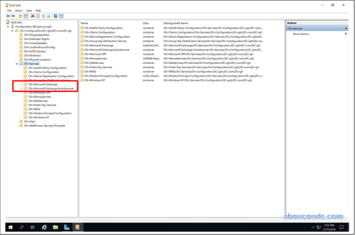 Uninstall/Remove Old Exchange Server from AD | Abou Conde's Blog