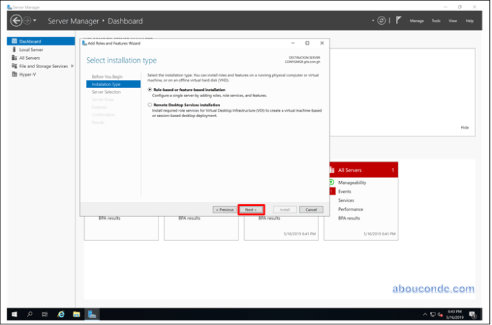 Installing BitLocker on Windows Server 2019 | Abou Conde's Blog