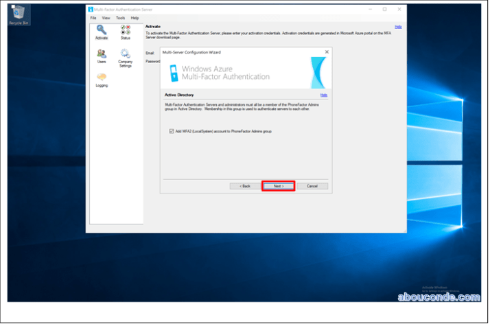 Implementing Azure Multi-Factor Authentication (MFA) Server On-premises ...