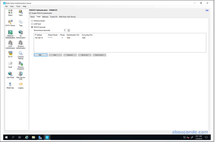 Implementing RADIUS Authentication with Remote Desktop Services | Abou ...