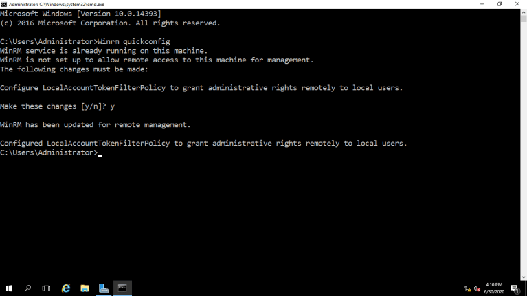 Configuring WinRM | Abou Conde's Blog