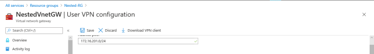 Configuring a Point-to-Site VPN connection to Azure | Abou Conde's Blog